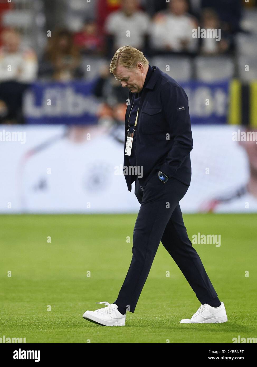 MUNCHEN - Netherlands coach Ronald Koeman prior to the UEFA Nations ...