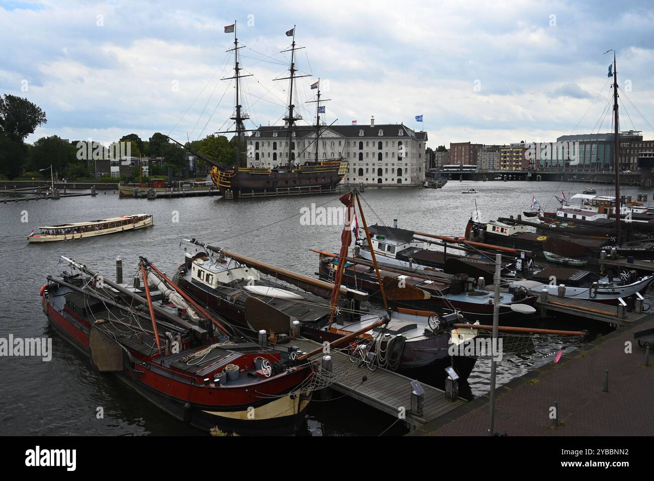 Amsterdam, Netherlands - August 24, 2024: The Maritime Museum (Het ...