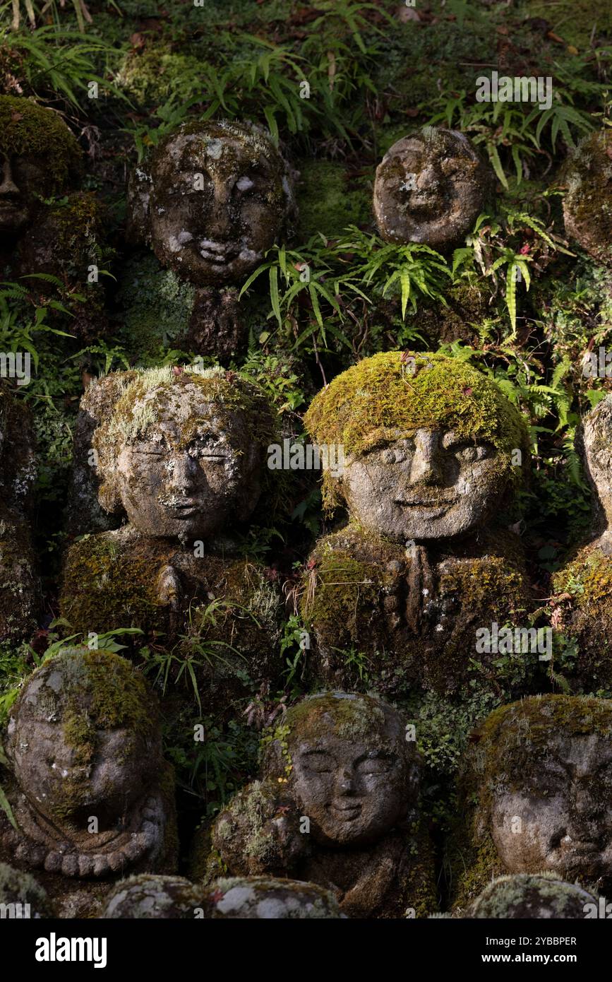 Stone Statues Guarding Kyoto's Sacred Temples Stock Photo - Alamy