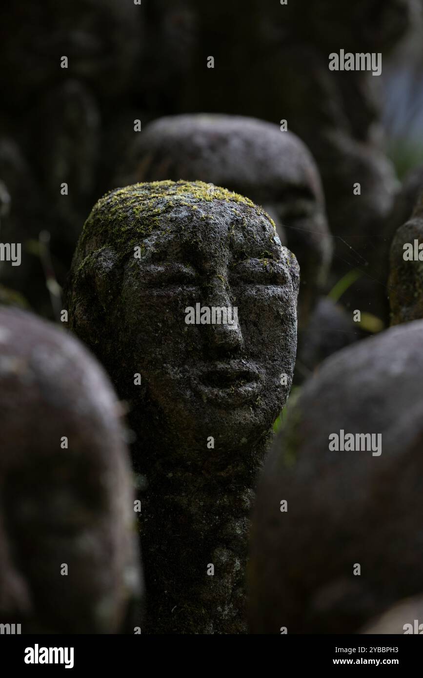 Stone Statues Guarding Kyoto's Sacred Temples Stock Photo - Alamy