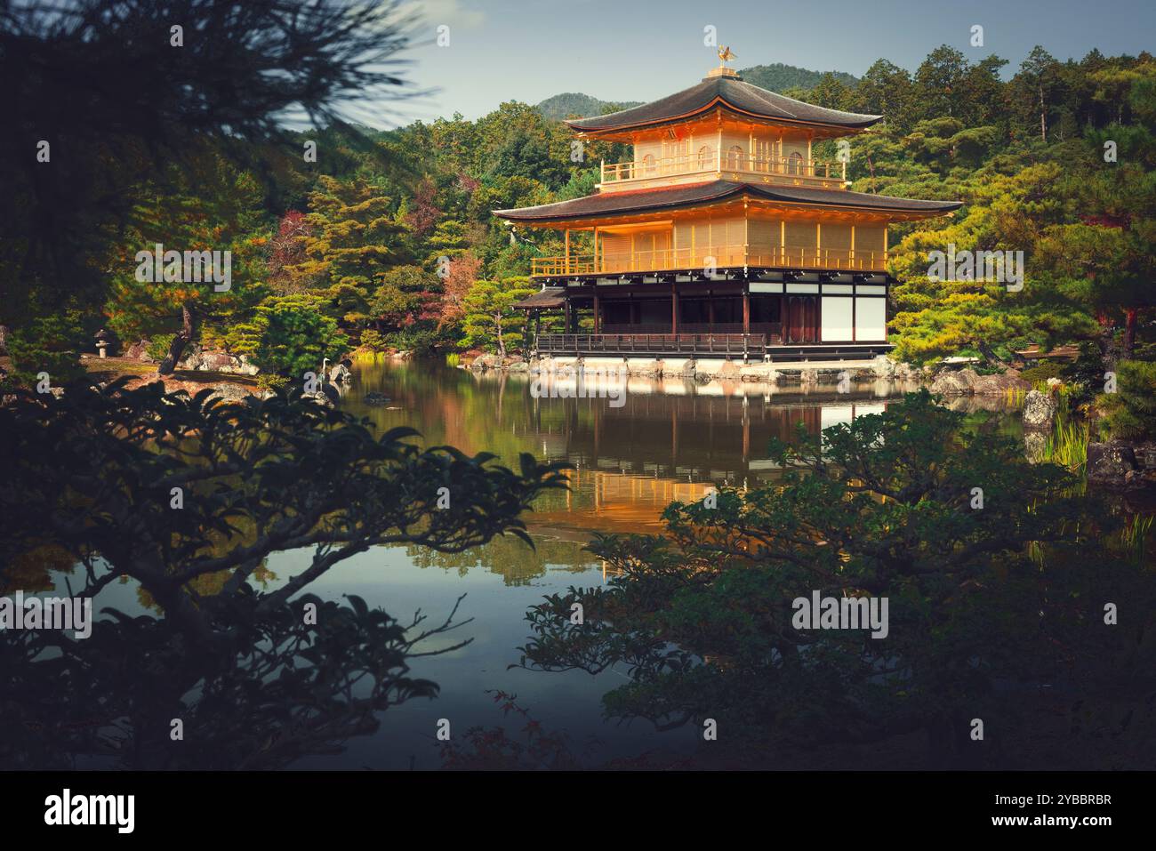 Autumn Beauty in the Temple Gardens of Kyoto Stock Photo - Alamy