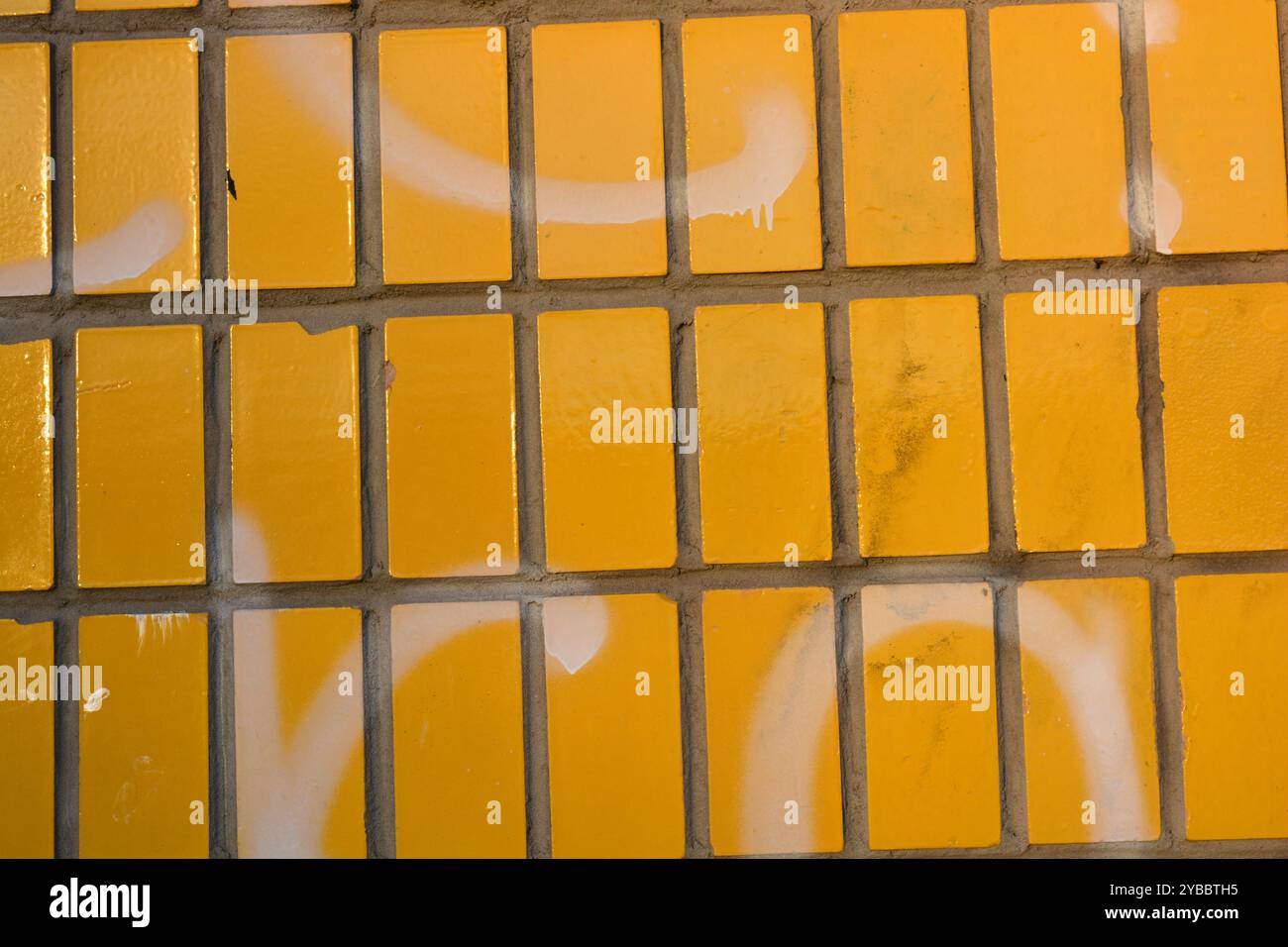 Beautiful and unusual building materials, building backgrounds. Yellow ...