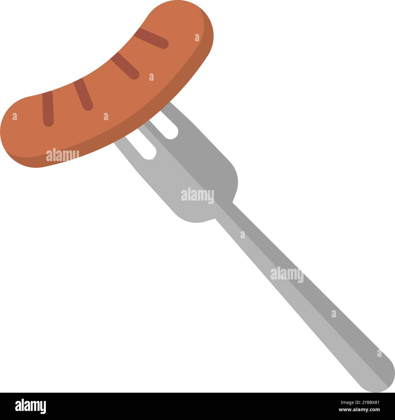 Breakfast sausage Stock Vector Images - Alamy