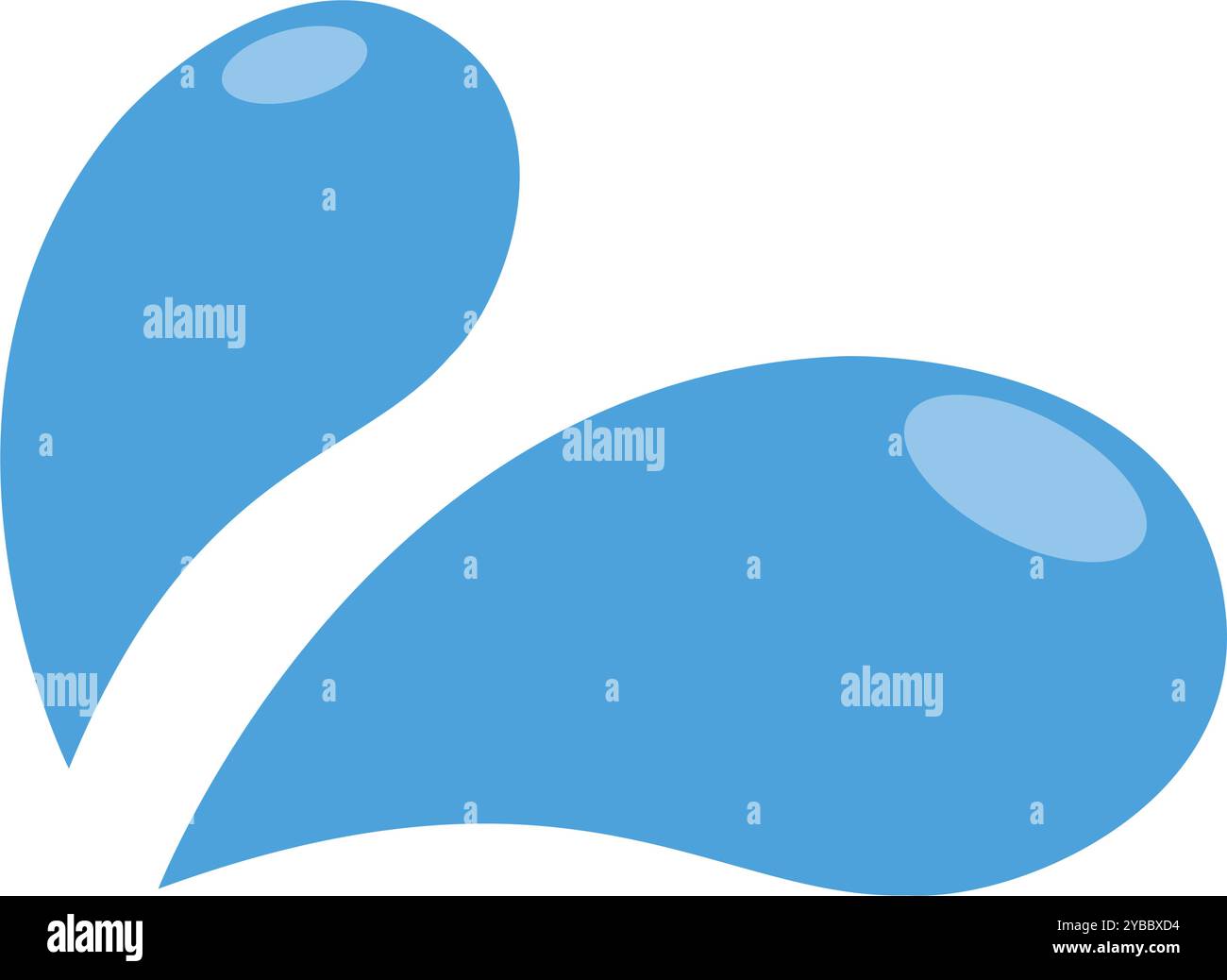 Water droplets. Sweat. Impatience. Editable vectors Stock Vector Image ...