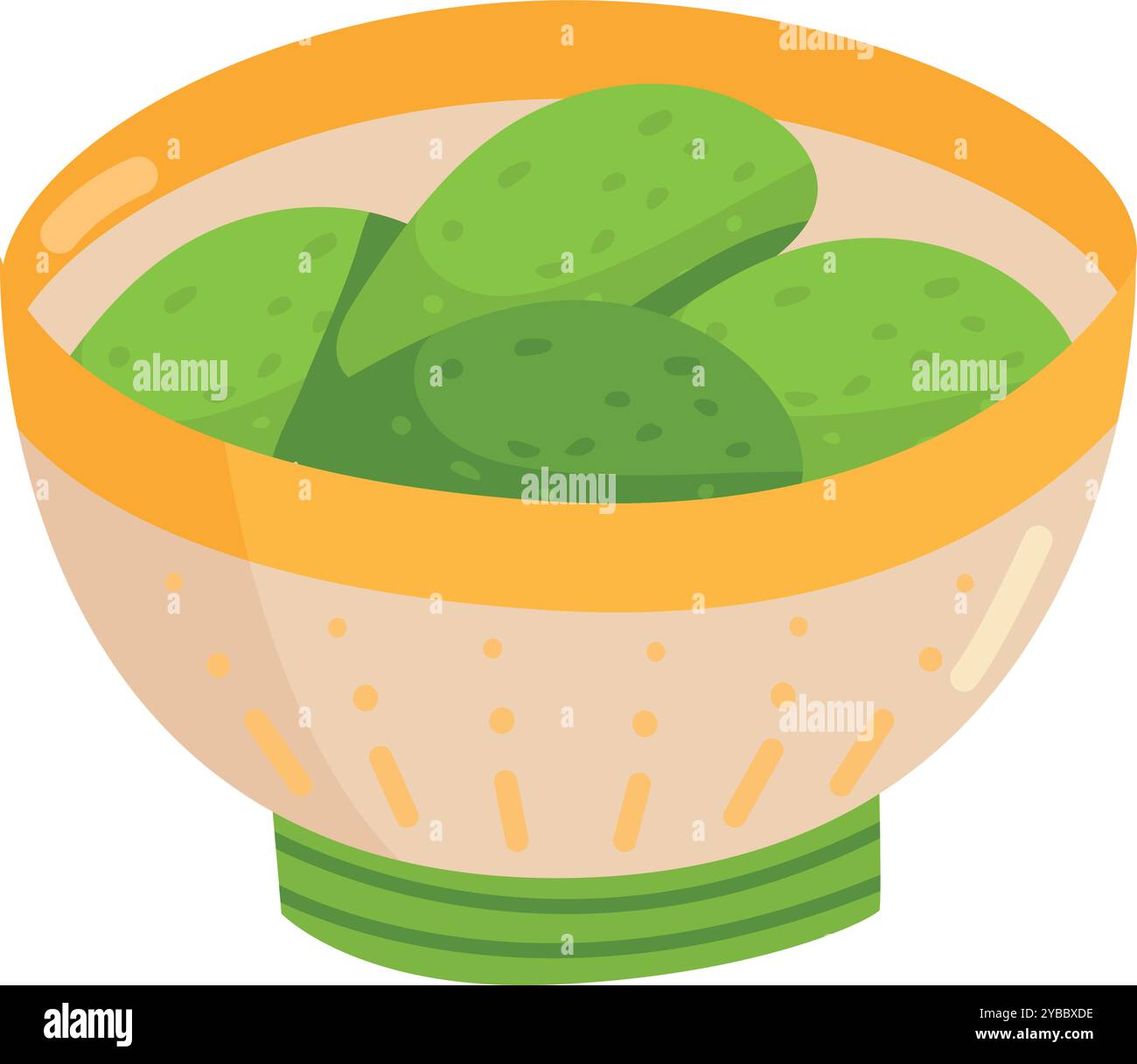 Matcha bakery color icon. Asian green cookie Stock Vector Image & Art ...
