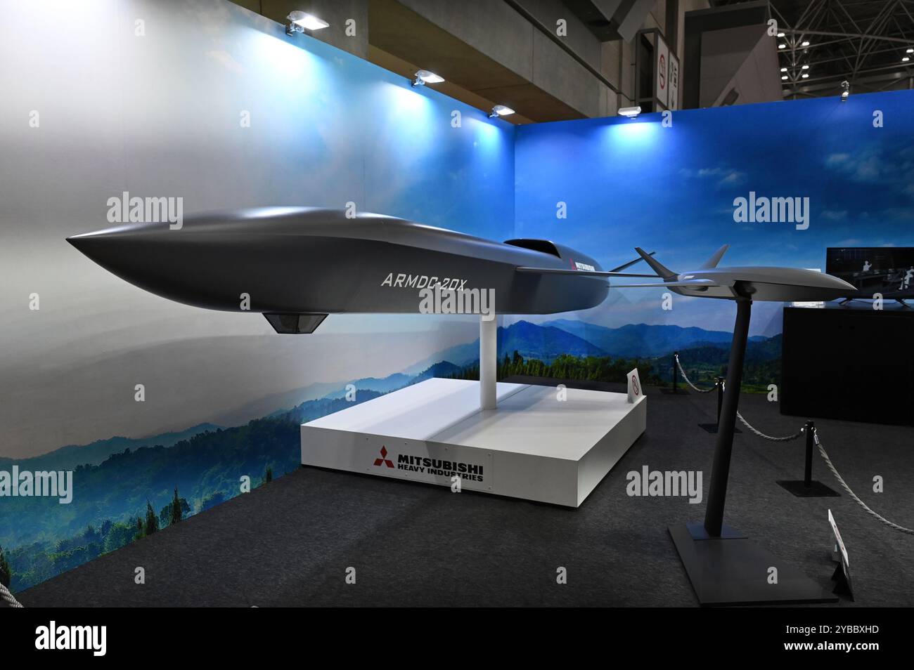 Concept models of Collaborative Combat Aircraft is displayed at ...