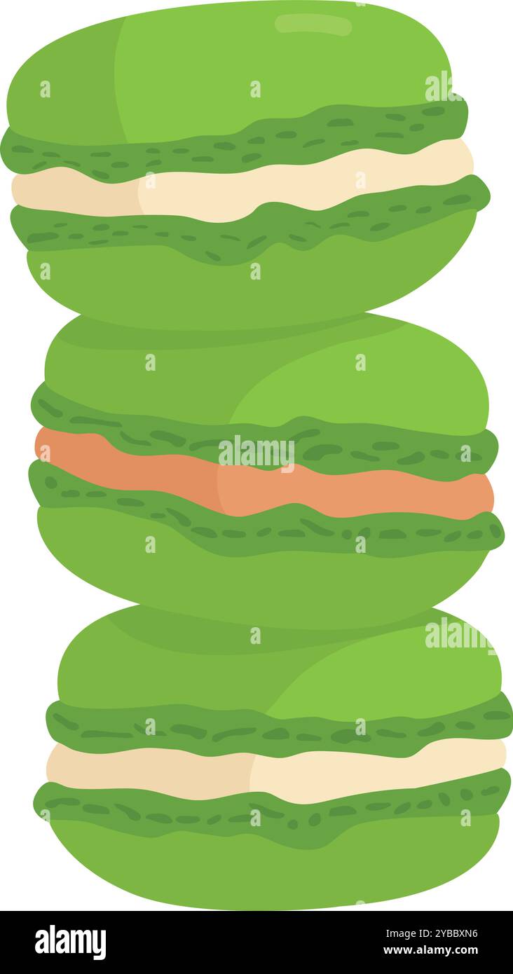 Matcha tea sweets japanese Cut Out Stock Images & Pictures - Alamy