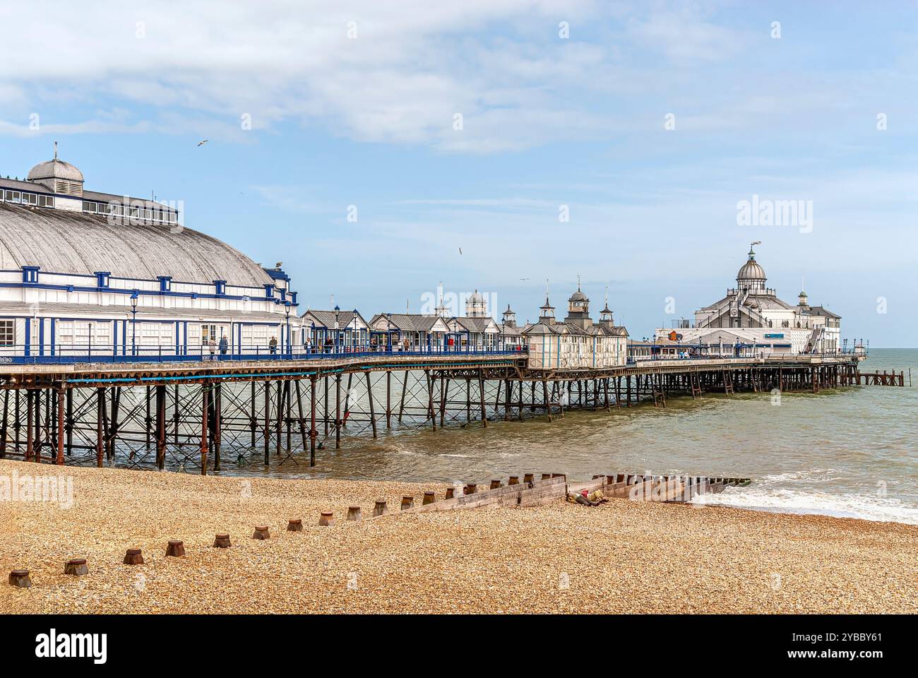 Historic Eastbourne Pier, East Sussex, England, UK Stock Photo - Alamy