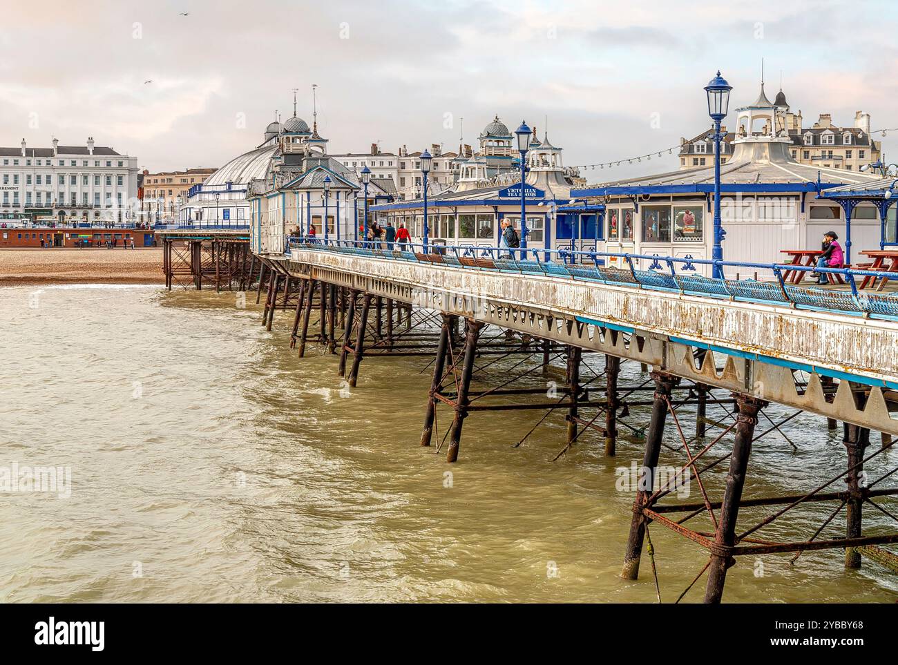 Historic Eastbourne Pier, East Sussex, England, UK Stock Photo - Alamy