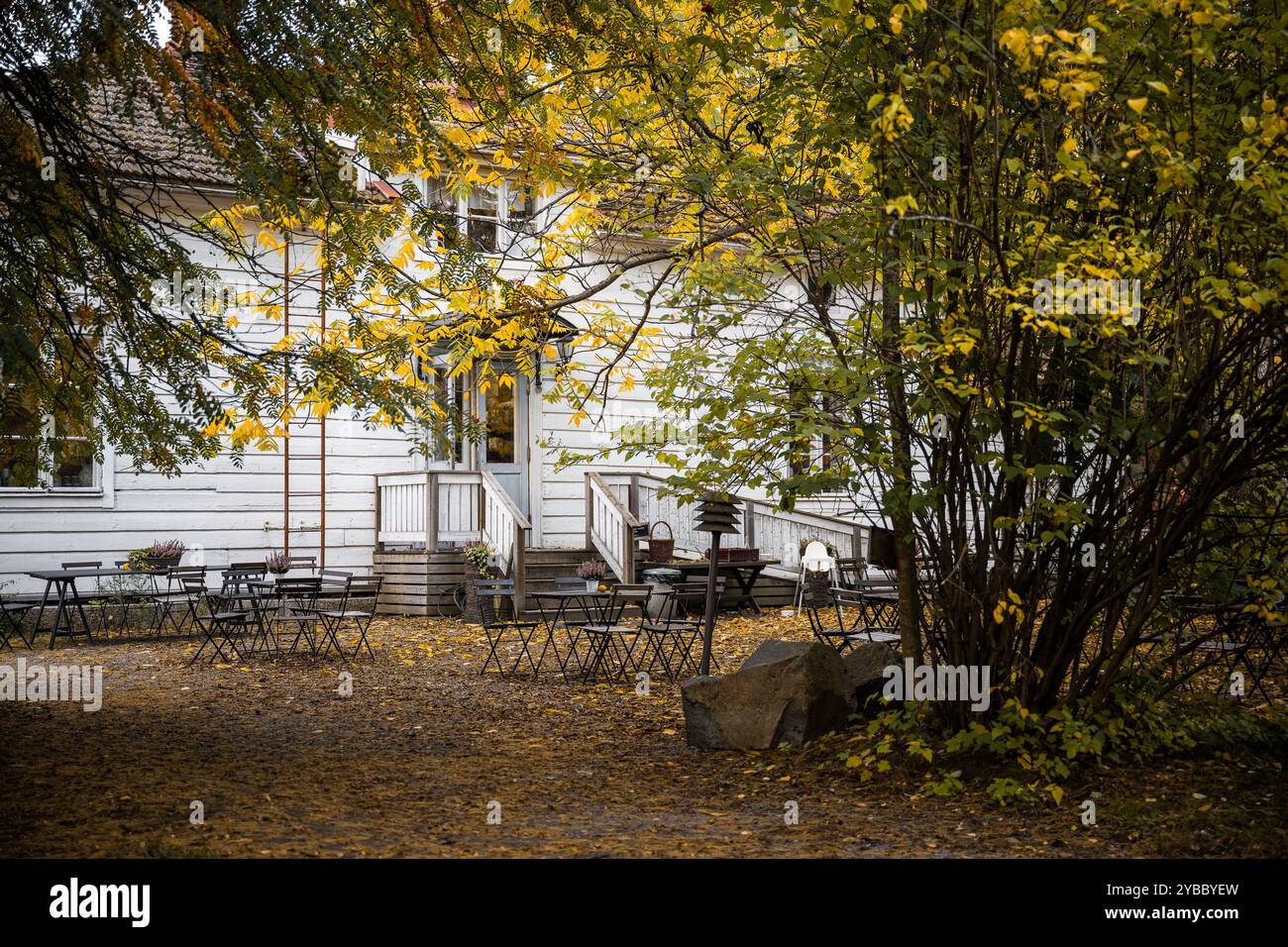 Beautiful landscape wooden tables hi-res stock photography and images ...