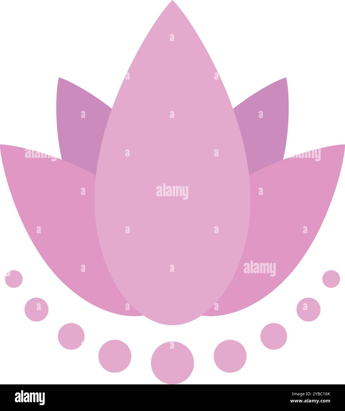 Cute flower spa icon hi-res stock photography and images - Alamy