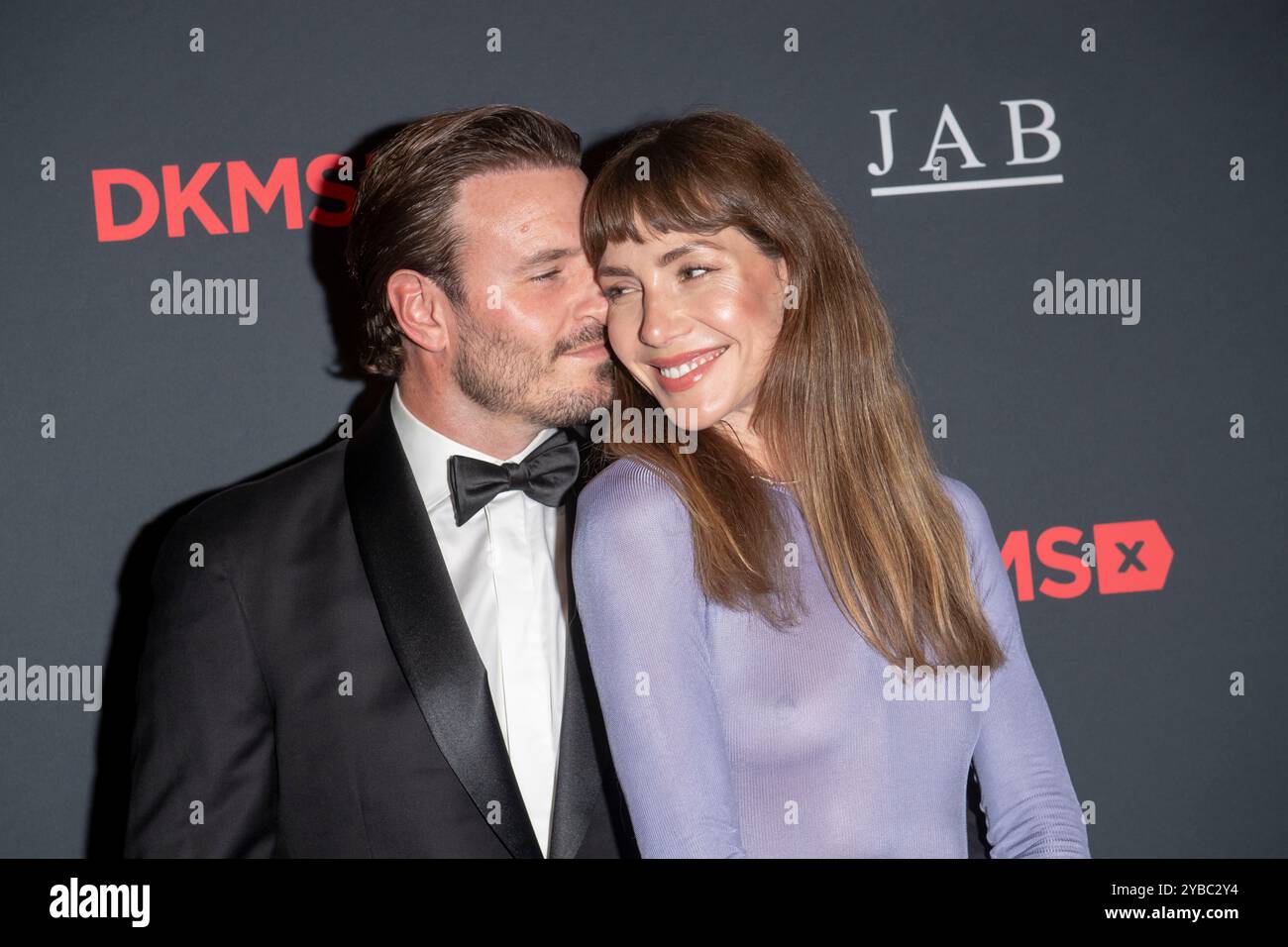 (L-R) Joseph Weir and Jelena Weir attend the 18th Annual DKMS Gala in ...