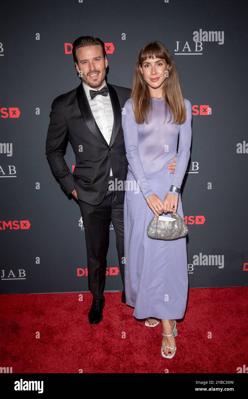 (L-R) Joseph Weir and Jelena Weir attend the 18th Annual DKMS Gala in ...