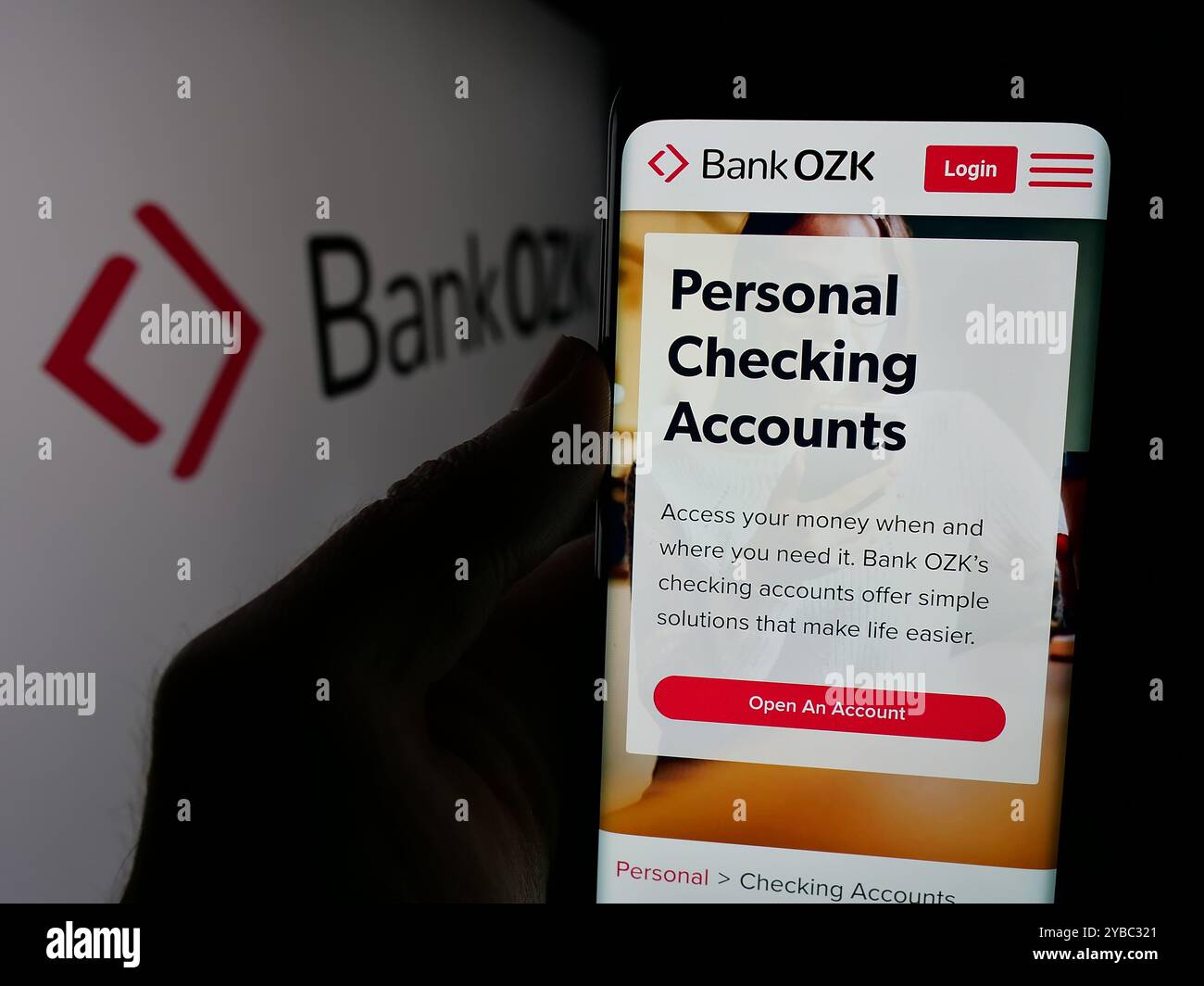 Bank ozk logo hi-res stock photography and images - Alamy