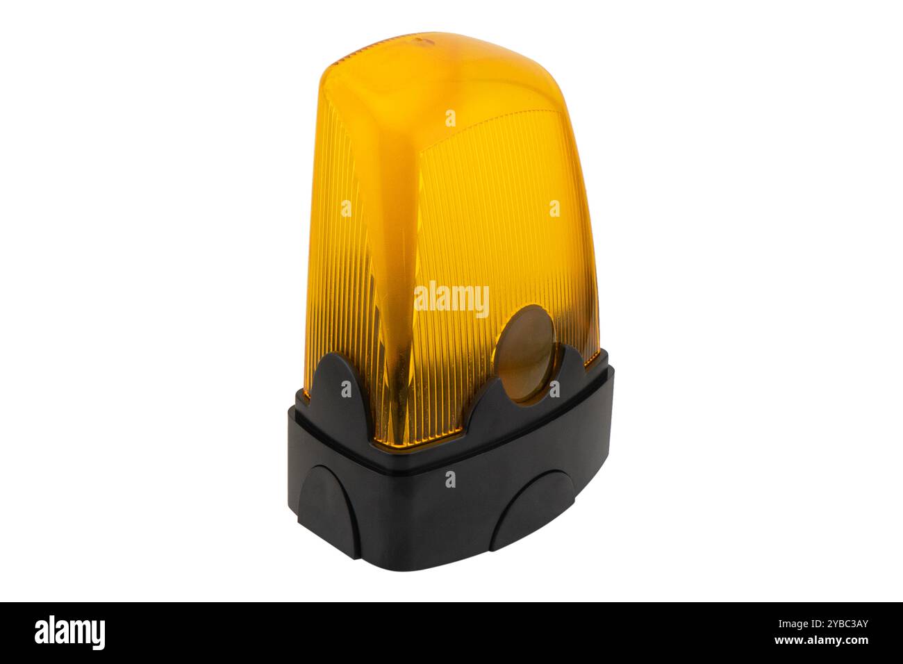 Red signal light isolated on white background. Signal lamp for sliding ...