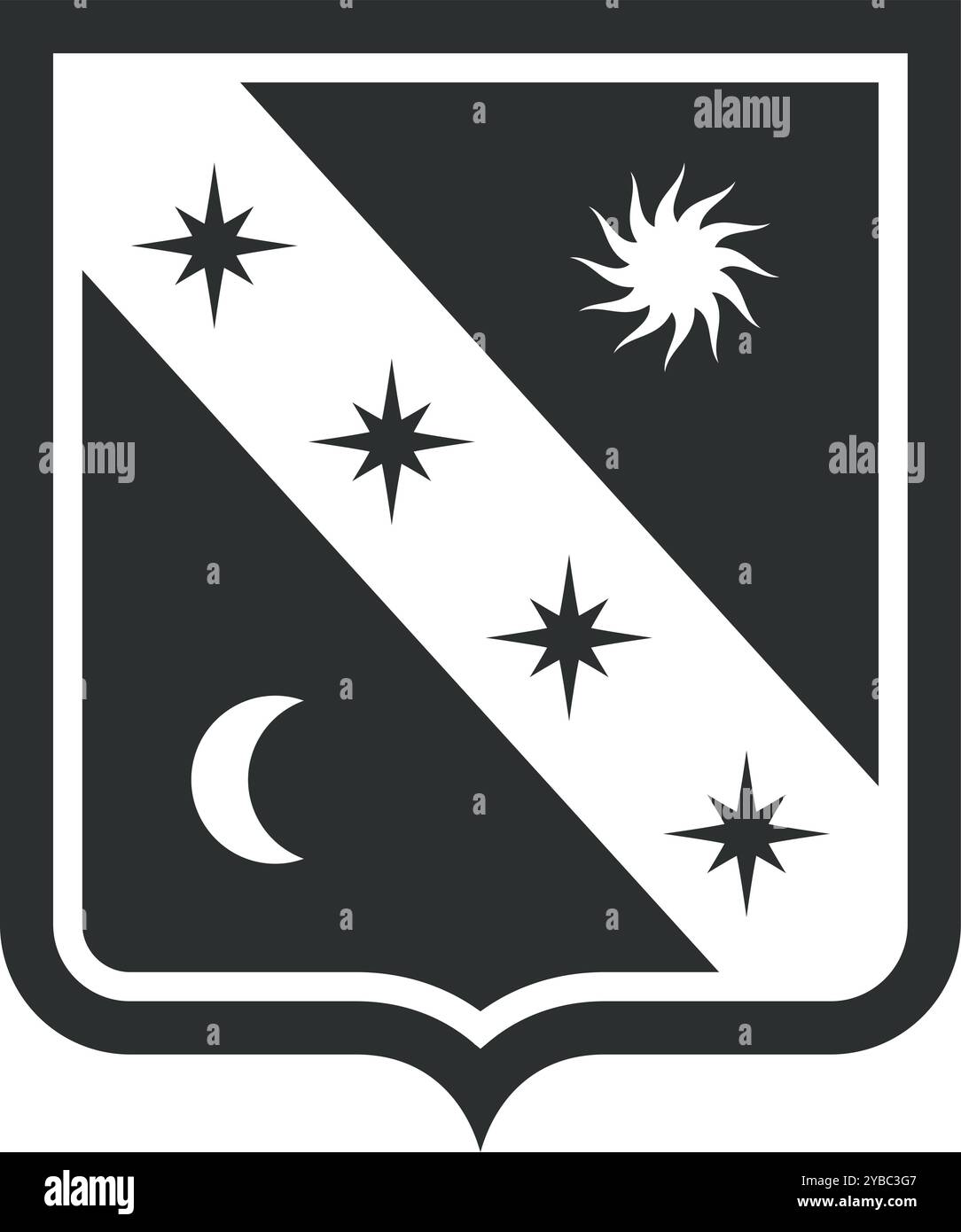 Country sign. Black shield heraldic. Retro flag Stock Vector Image ...