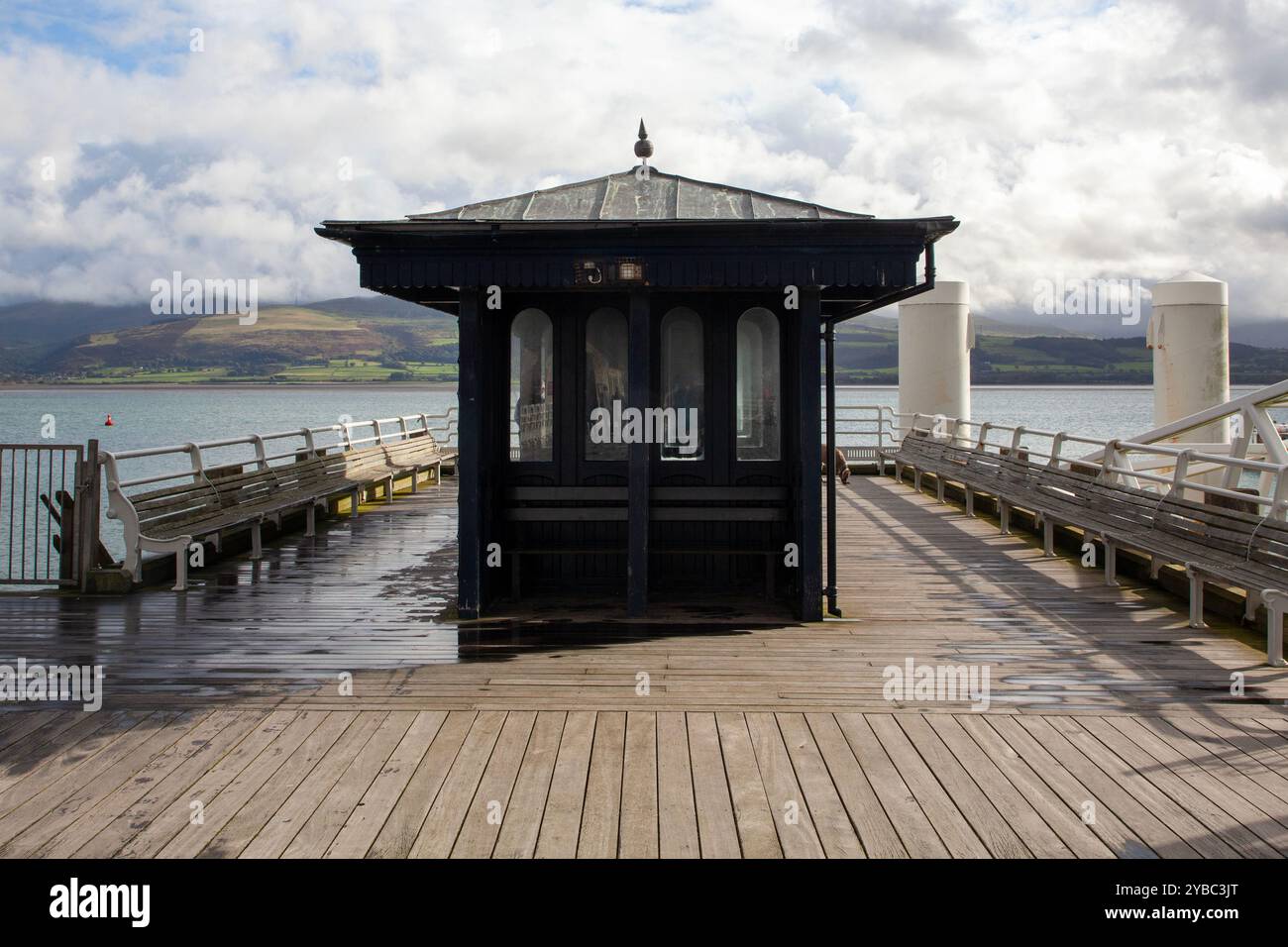 Beaumaris Pier, Anglesey, Wales Stock Photo - Alamy