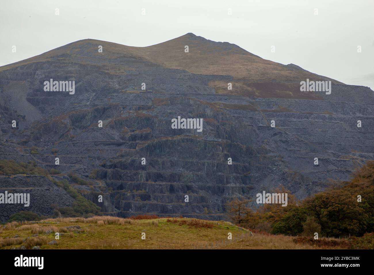 Dinorwig slate mine, Llanberis, Snowdonia, Wales Stock Photo - Alamy