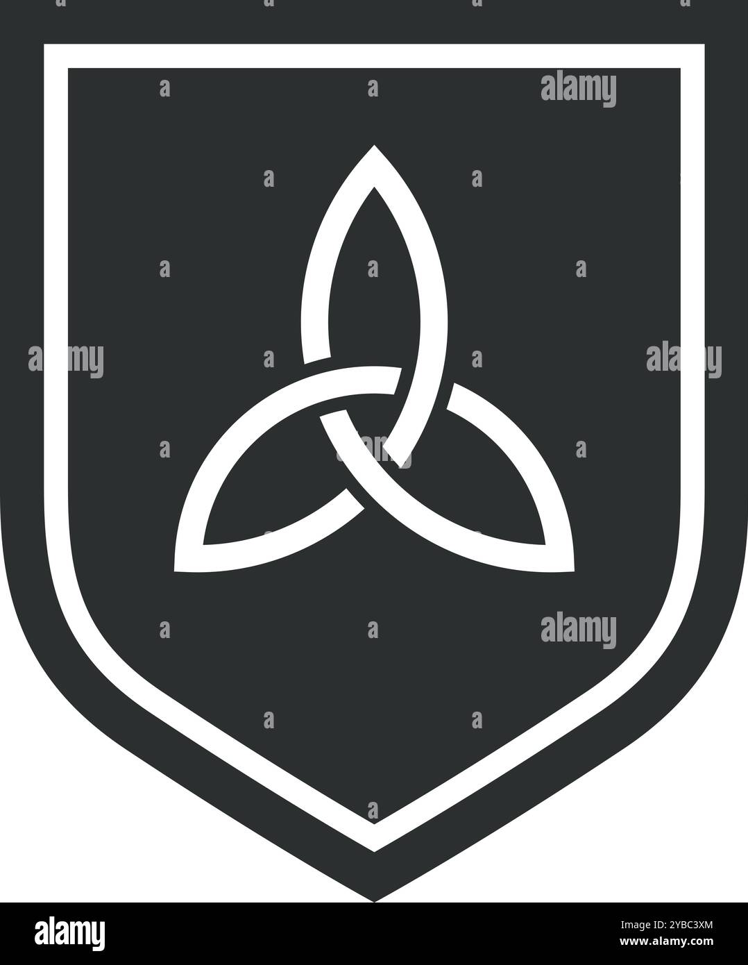 Shield trinity Cut Out Stock Images & Pictures - Alamy