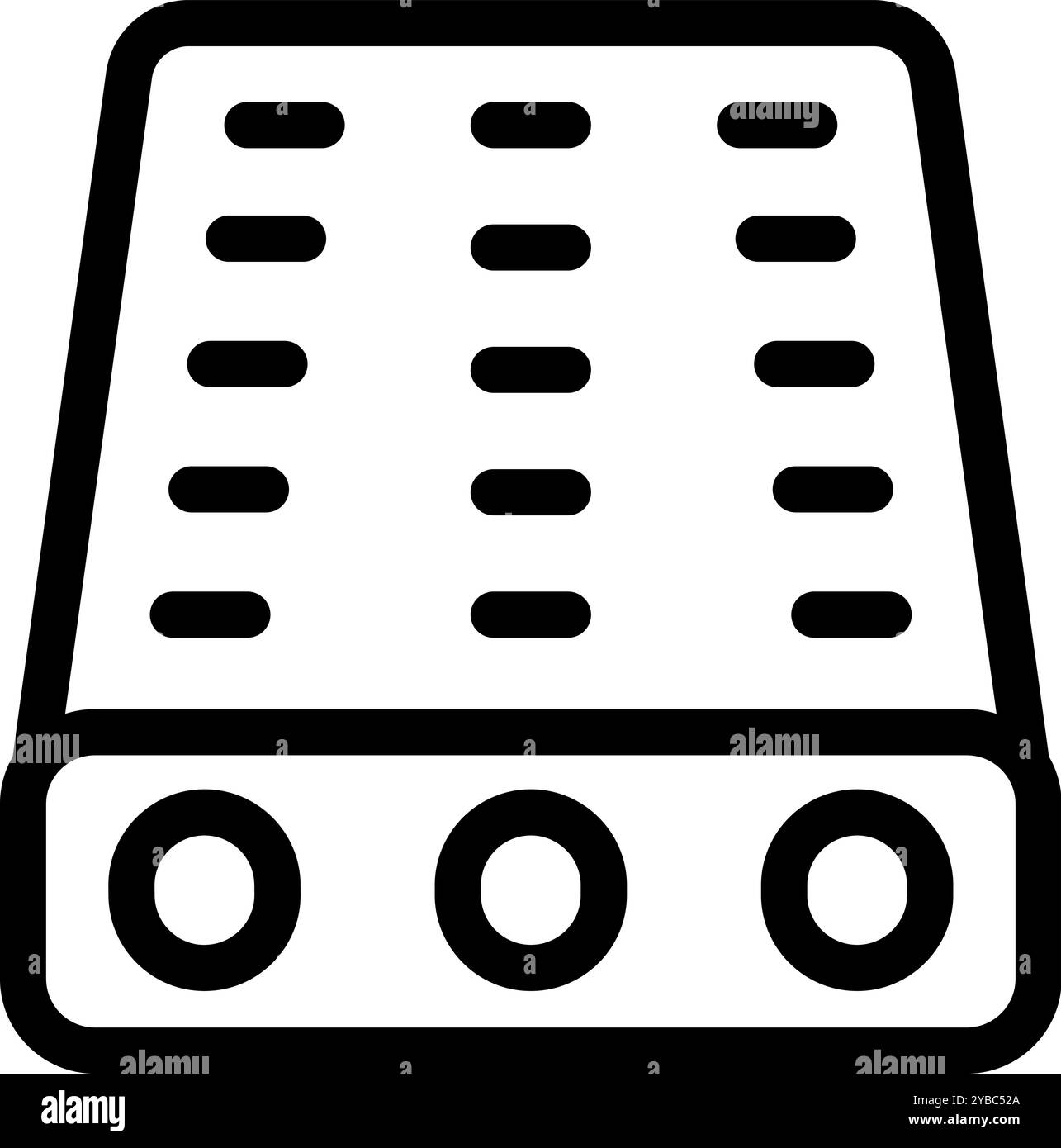 Server rack icon representing data storage and processing capabilities in a modern datacenter ...
