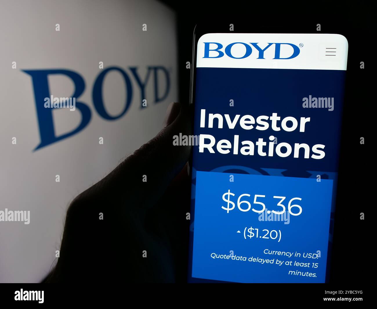 Boyd gaming logo hi-res stock photography and images - Alamy