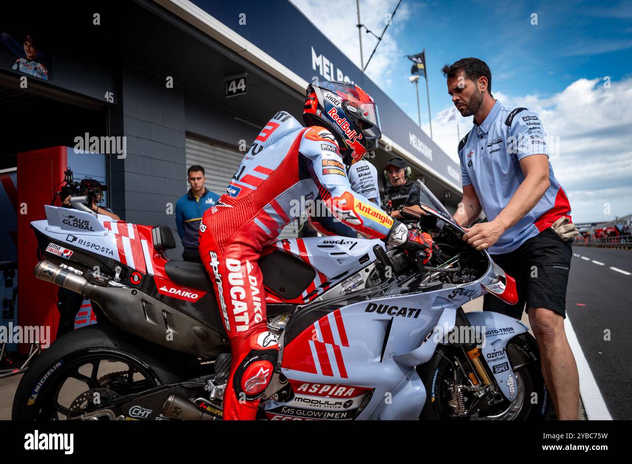 Phillip Island, 18 Oct 2024: Marc Marquez (ESP) of Gresini Racing ...
