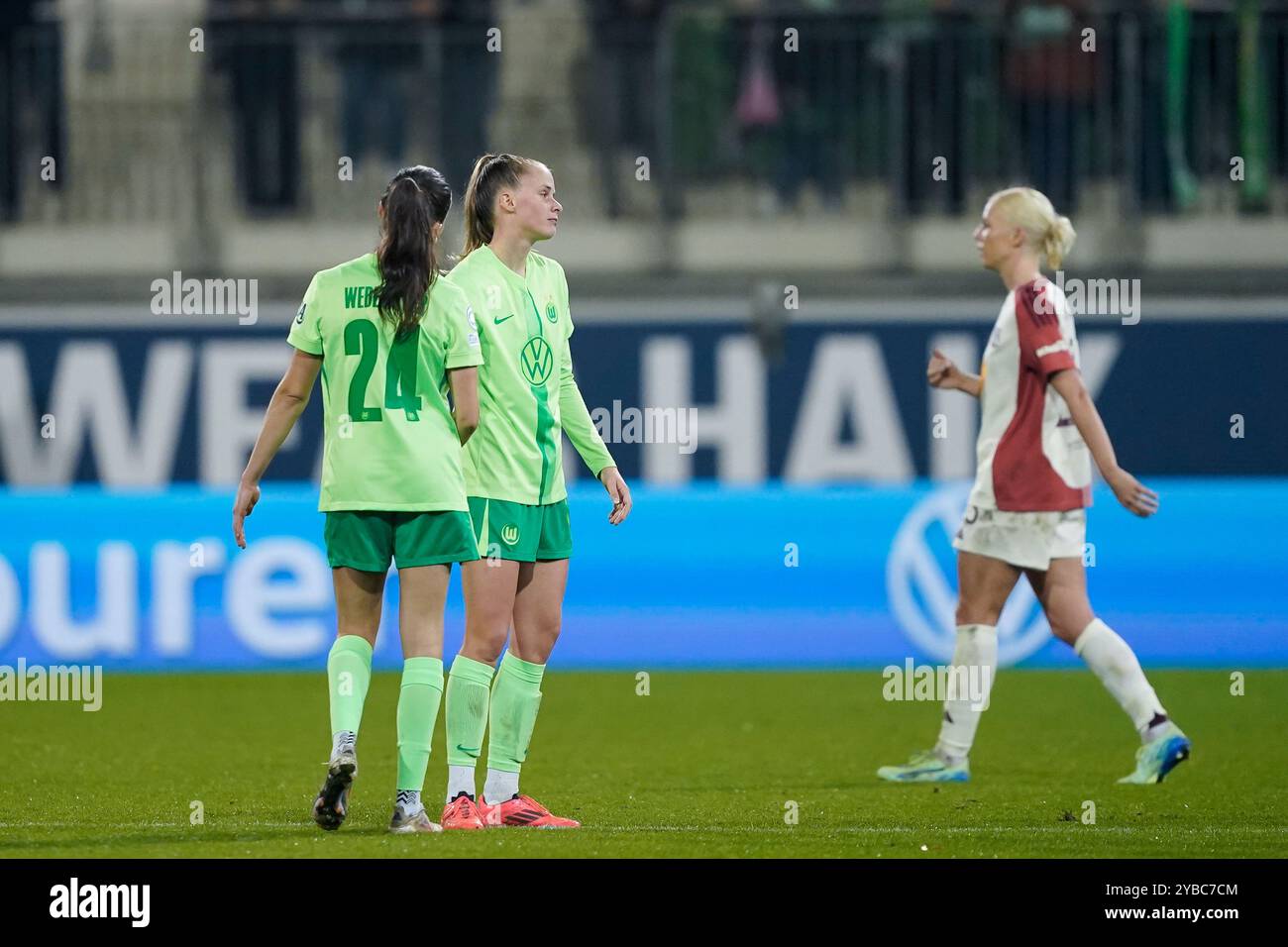 Wolfsburg, Germany. 17th Oct, 2024. Wolfsburg, Germany, October 17th ...