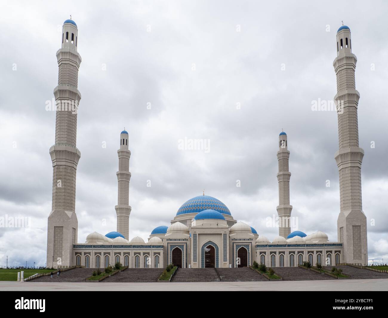 Nur-Sultan Kazakhstan largest big mosque Astana in Central Asia Stock ...