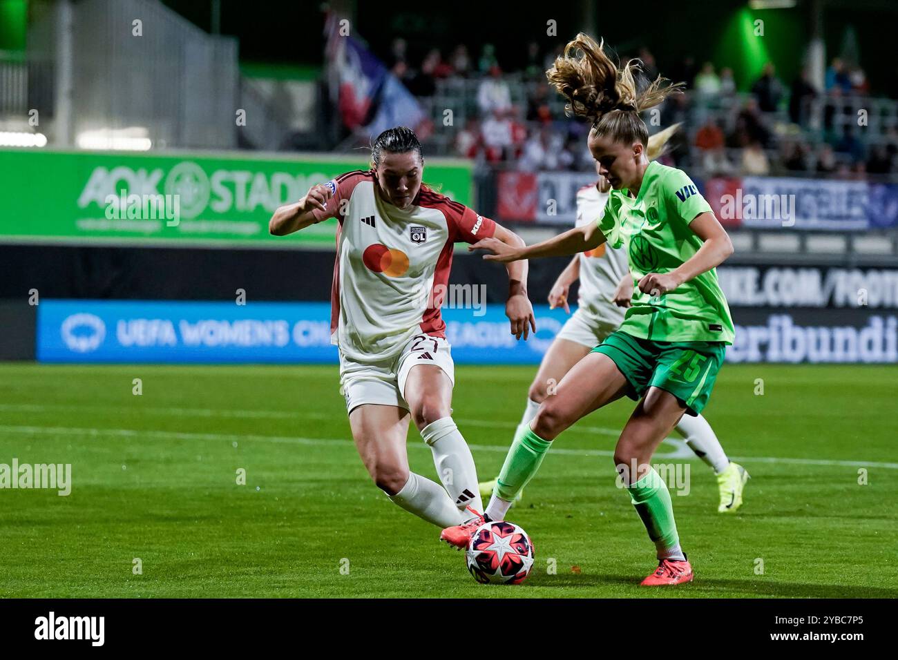 Wolfsburg, Germany. 17th Oct, 2024. Wolfsburg, Germany, October 17th ...