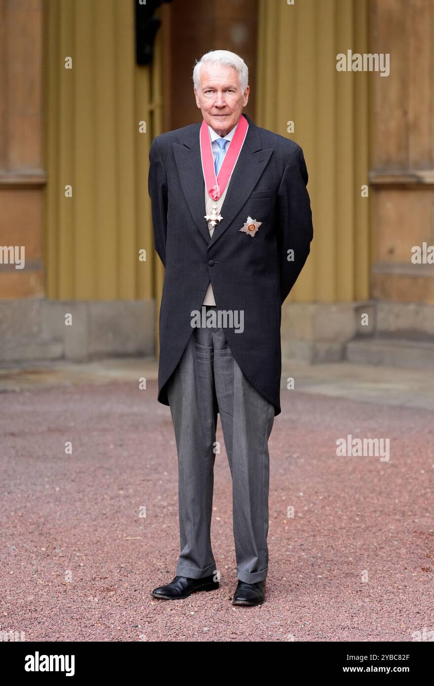 Professor Sir Philip Bobbitt after being made a Knight Commander of the ...