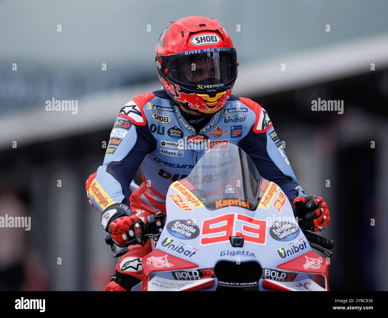 Phillip Island, 18 Oct 2024: Marc Marquez (ESP) of Gresini Racing ...