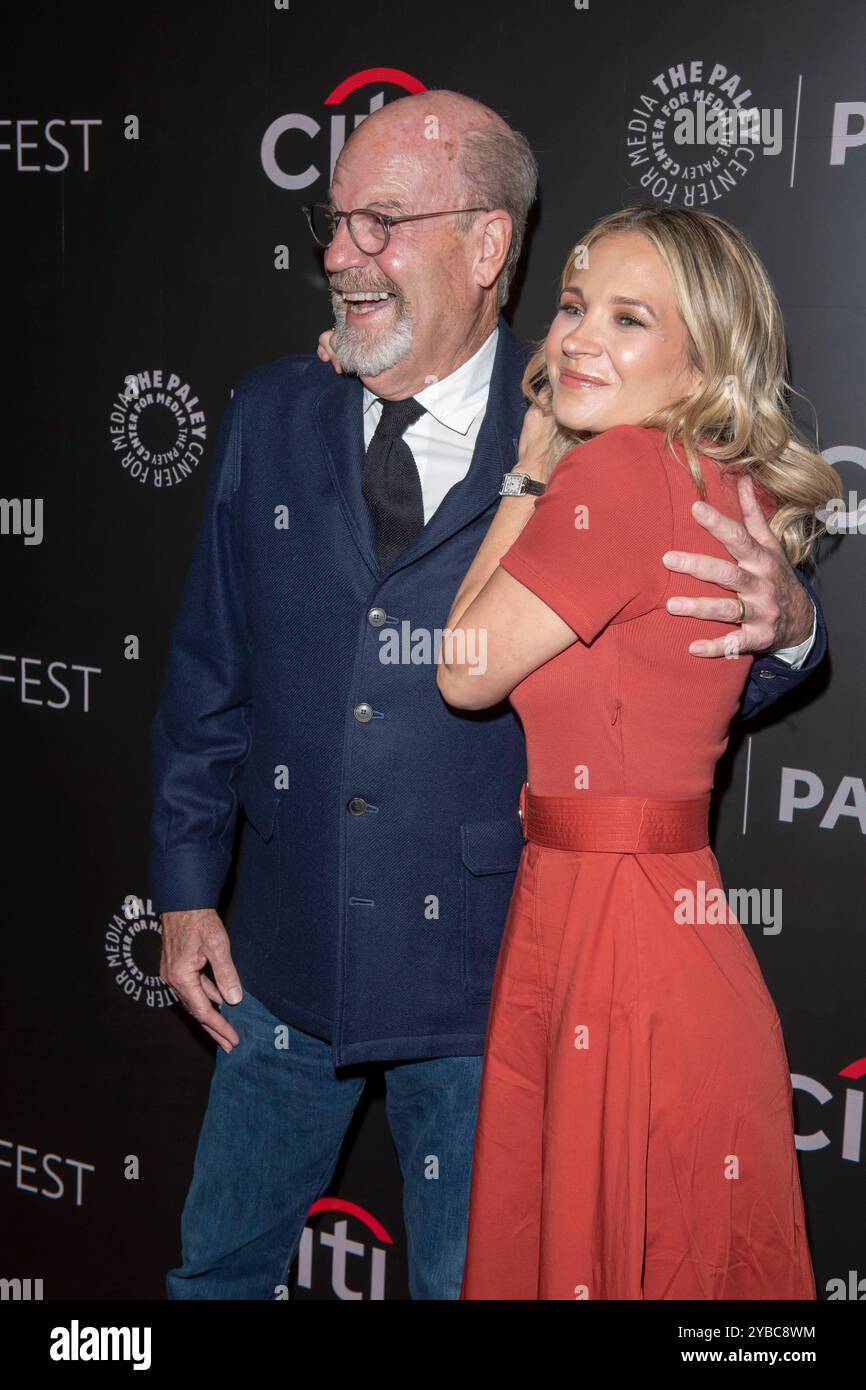 (L-R) Showrunner and Executive Producer Kevin Wade and Vanessa Ray ...