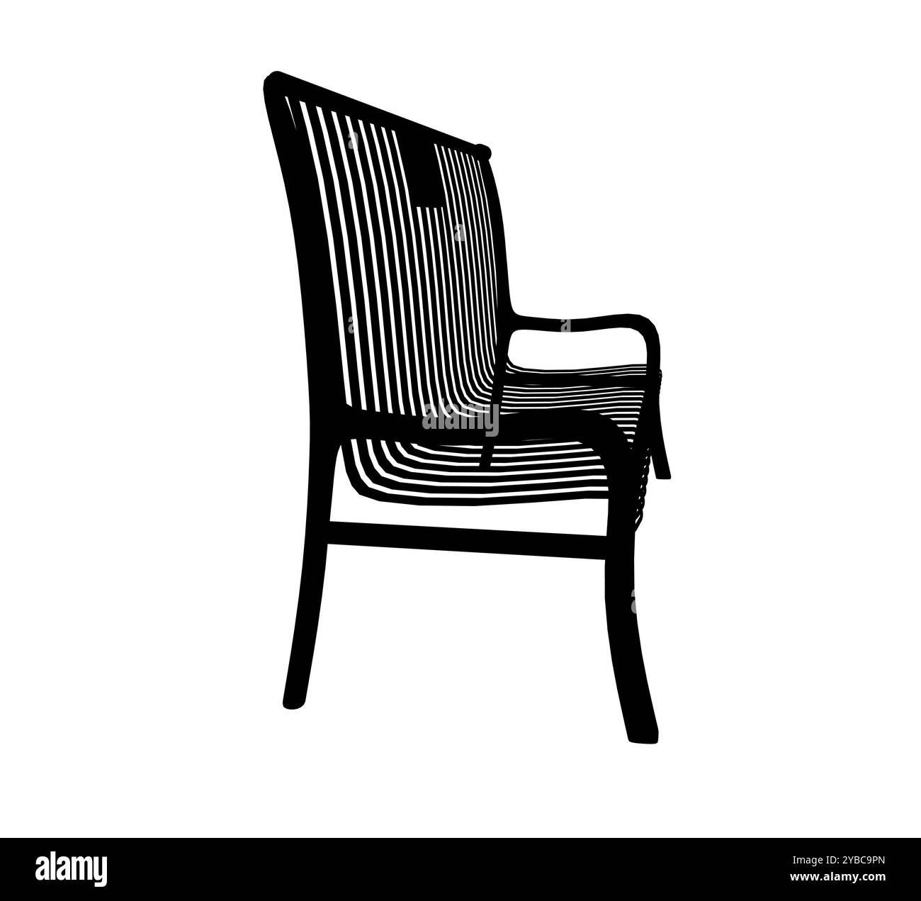 Silhouette Park bench black color only. Bench icon in flat style ...