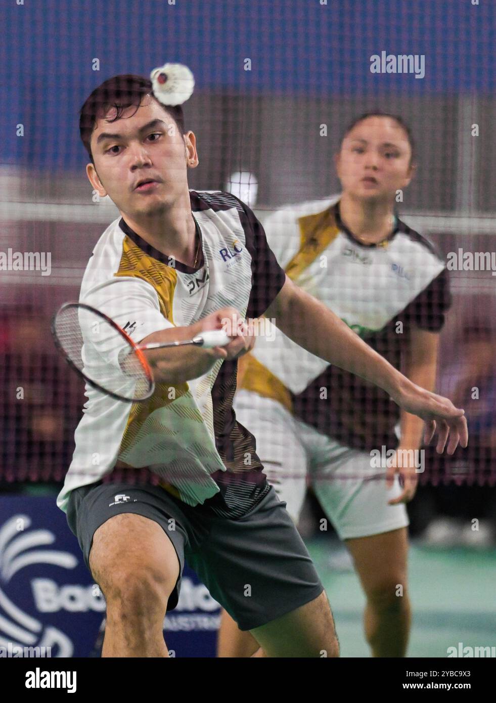 Christian Bernardo (L) and Eleanor Christine Inlayo (R) of Philippines ...