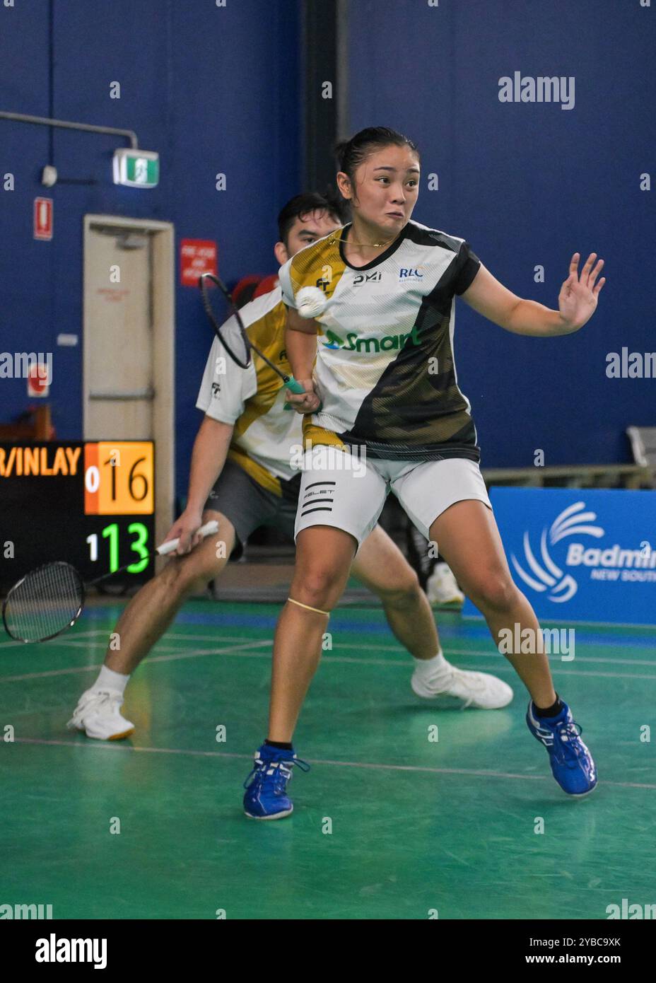 Lidcombe, Australia. 18th Oct, 2024. Christian Bernardo (back) and ...