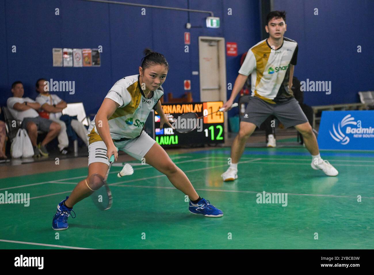 Christian Bernardo (R) and Eleanor Christine Inlayo (L) of Philippines ...