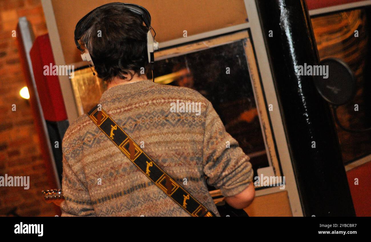 Death at Sea in session at Elevator Studios for Bido Lito! Magazine, 21.01.13 Shot for Bido Lito ...