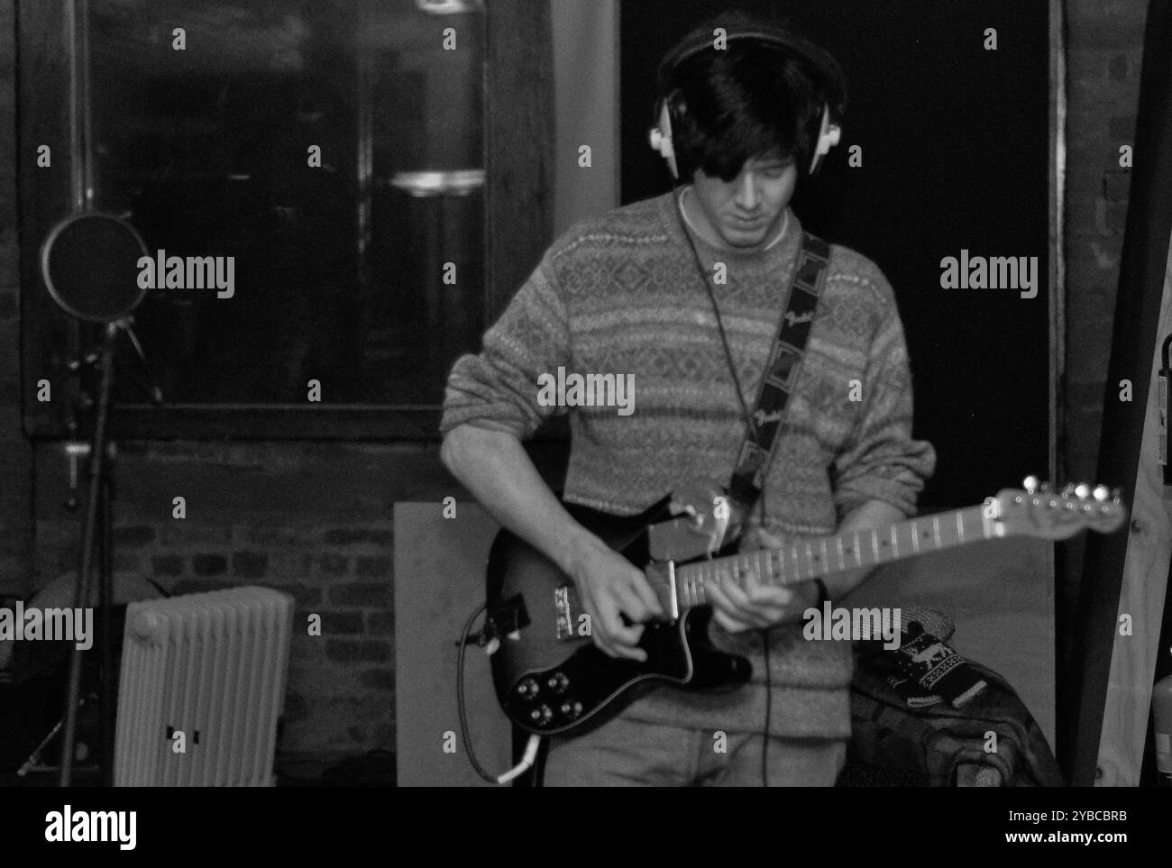 Death at Sea in session at Elevator Studios for Bido Lito! Magazine, 21.01.13 Shot for Bido Lito ...