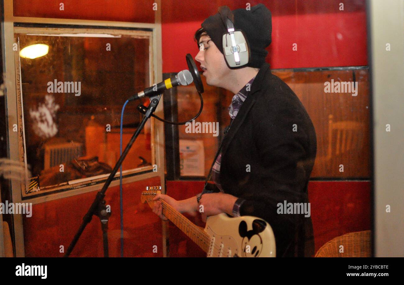 Death at Sea in session at Elevator Studios for Bido Lito! Magazine, 21 ...