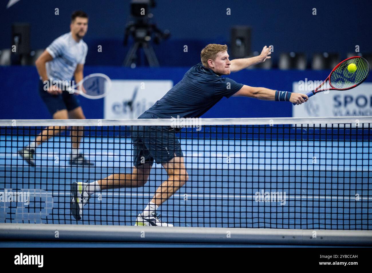 Antwerp, Belgium. 18th Oct, 2024. Luke Johnson pictured in action ...