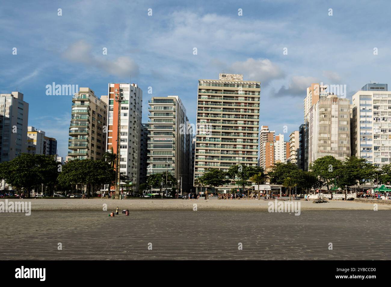 Brazil santos inclined building hi-res stock photography and images - Alamy
