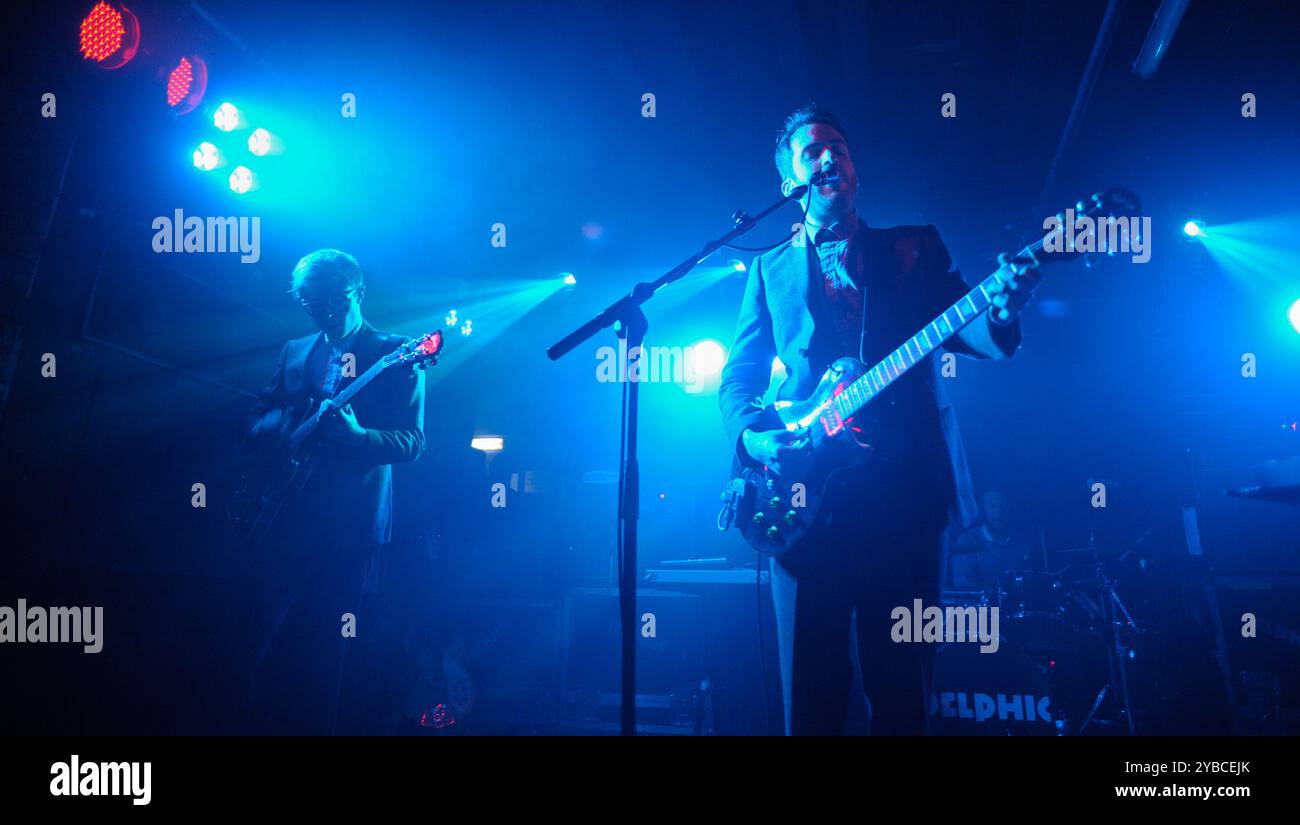 Delphic live at the O2 Academy, Liverpool, 14.02.2013. Shot for Bido ...