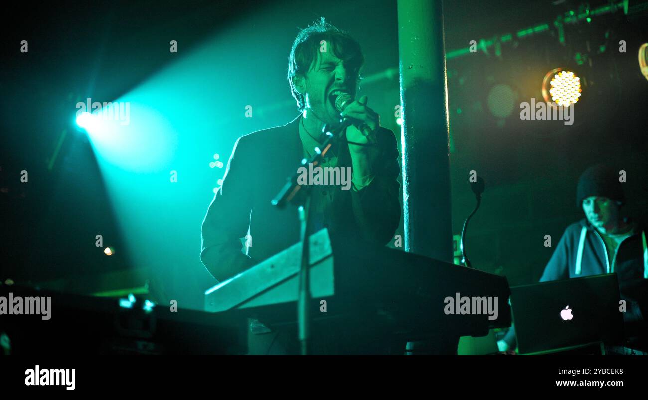 Delphic live at the O2 Academy, Liverpool, 14.02.2013. Shot for Bido ...