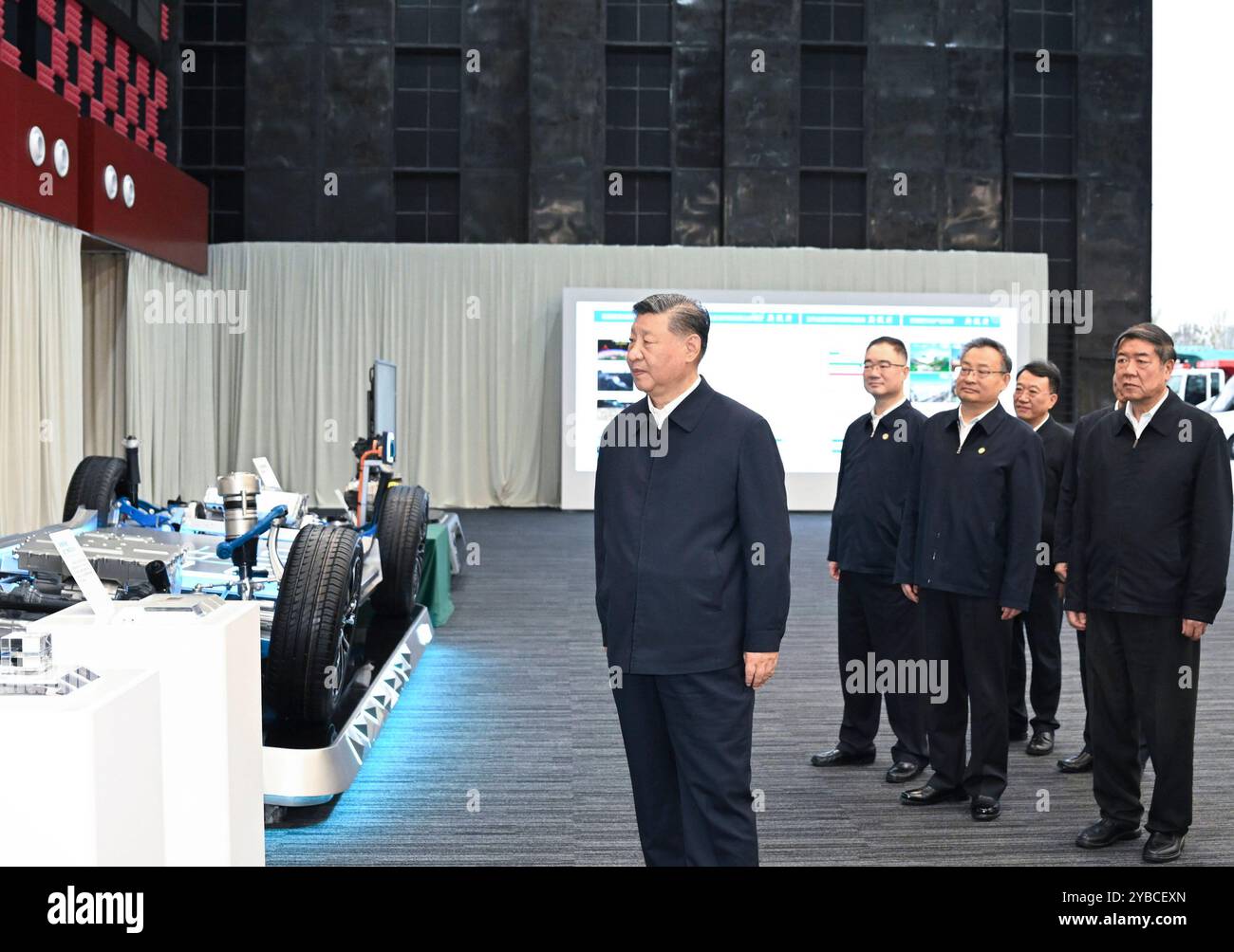 Hefei, China's Anhui Province. 17th Oct, 2024. Chinese President Xi ...