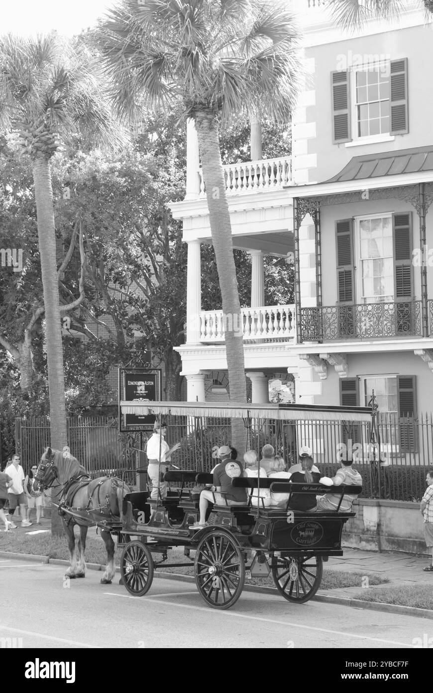Battery carriage house carolina Black and White Stock Photos & Images ...
