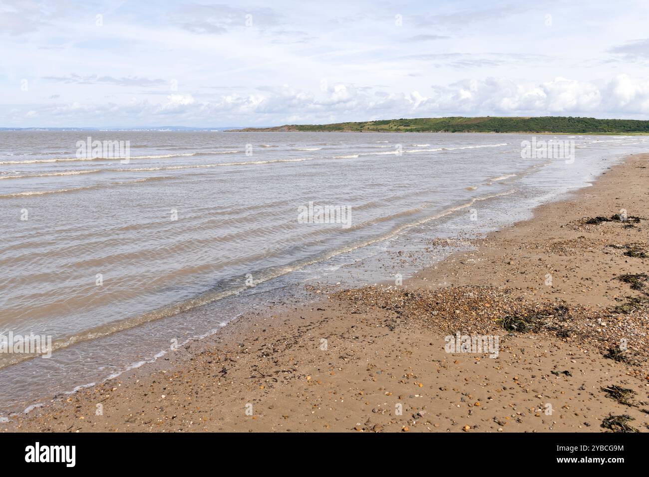 Sand Beach, Sand Bay, North Somerset, England Stock Photo - Alamy