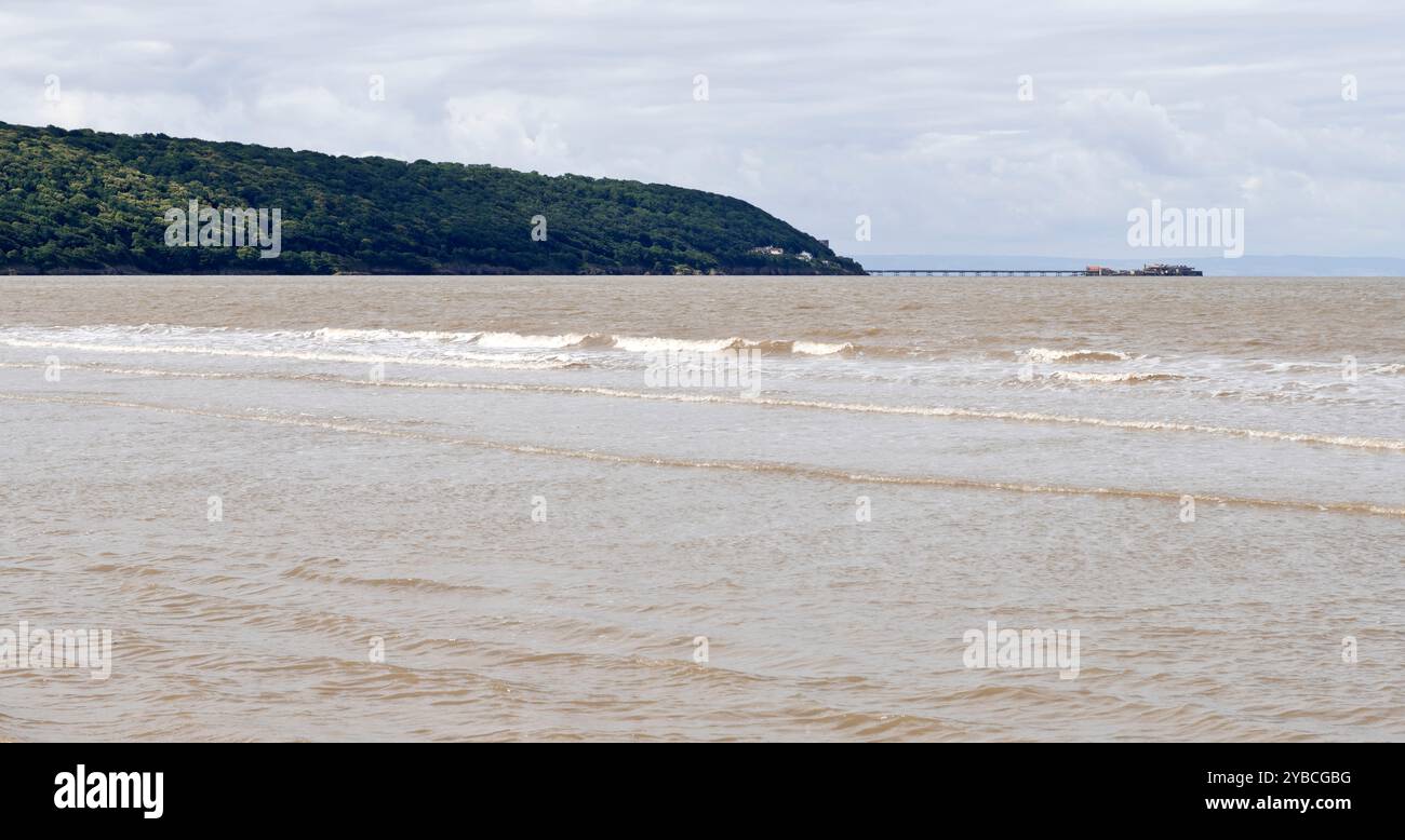 Sand Beach, Sand Bay, North Somerset, England Stock Photo - Alamy