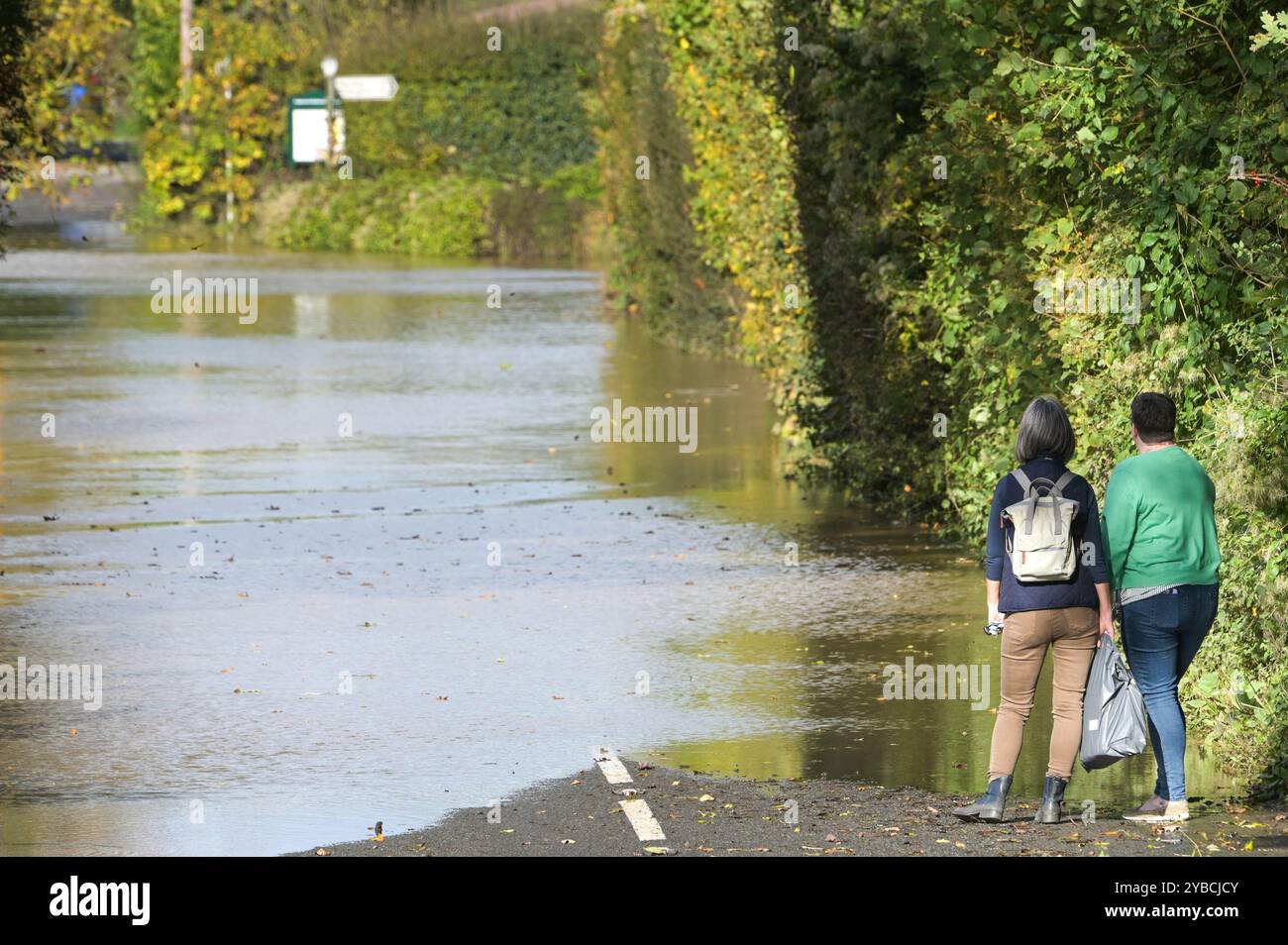 Knightwick, Worcestershire 18th October, 2024. The small hamlet of ...