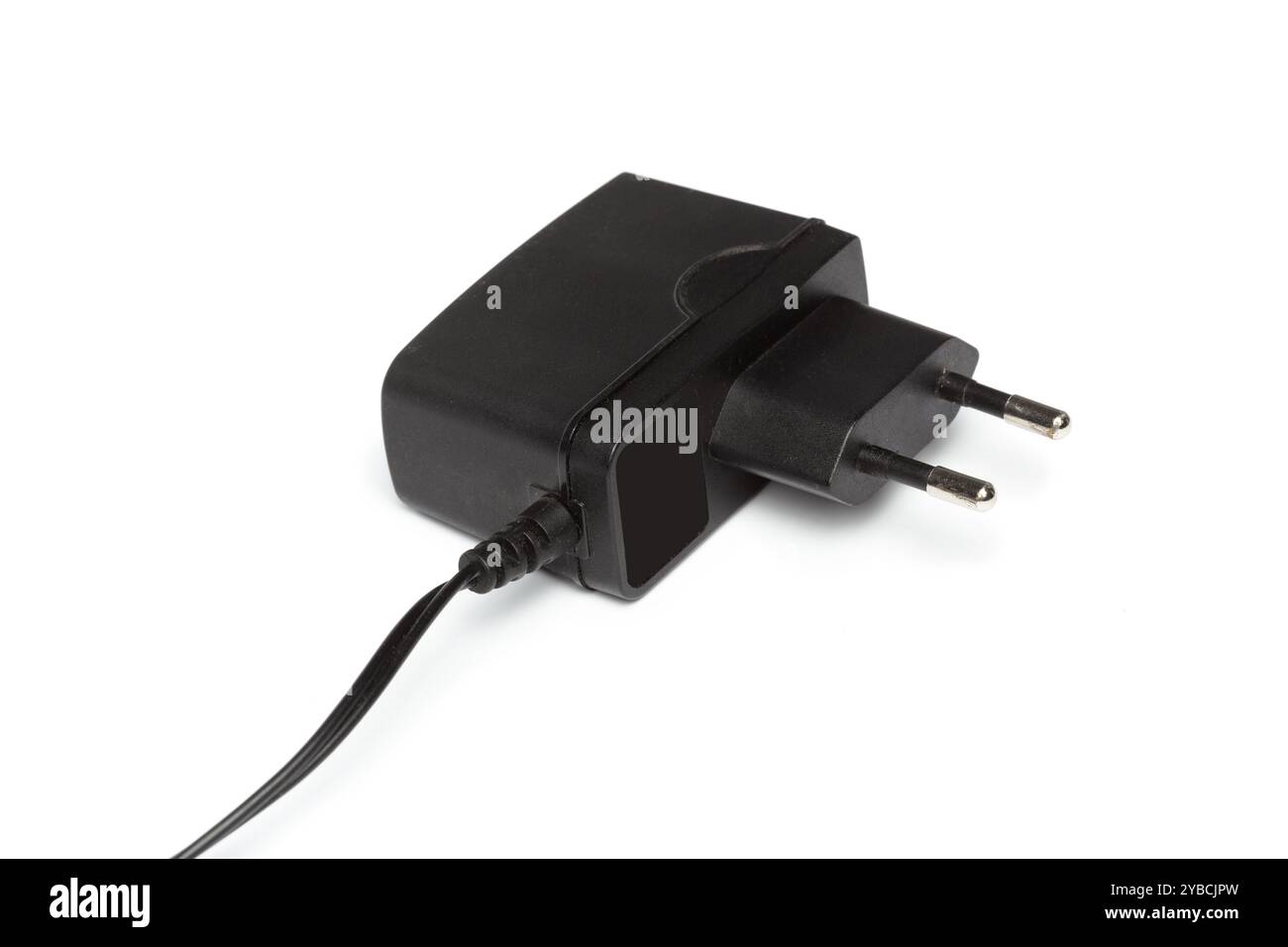 Electric power adapter isolated on white background Stock Photo - Alamy