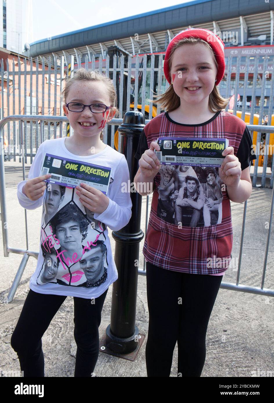 One Direction concert at the Millenium Stadium in Cardiff,England 5th ...